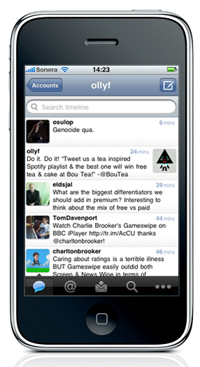 Official Twitter App Coming to iPhone Soon