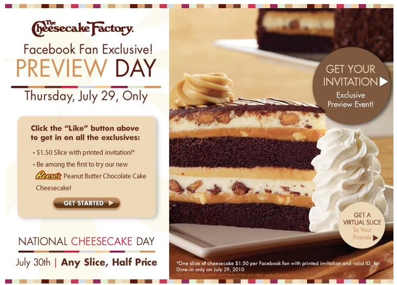 Celebrate National Cheesecake Day at The Cheesecake Factory on July ...