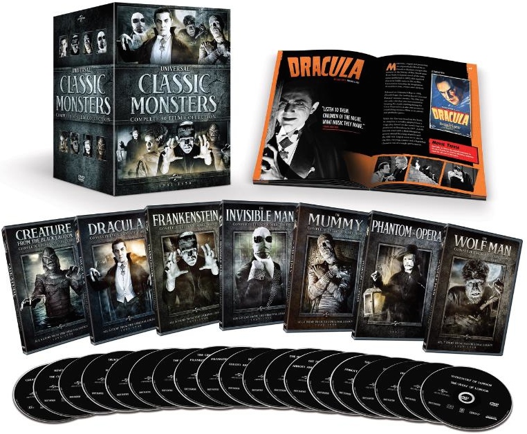 Universal Classic Monsters: Complete 30-Film Collection Will Be ...