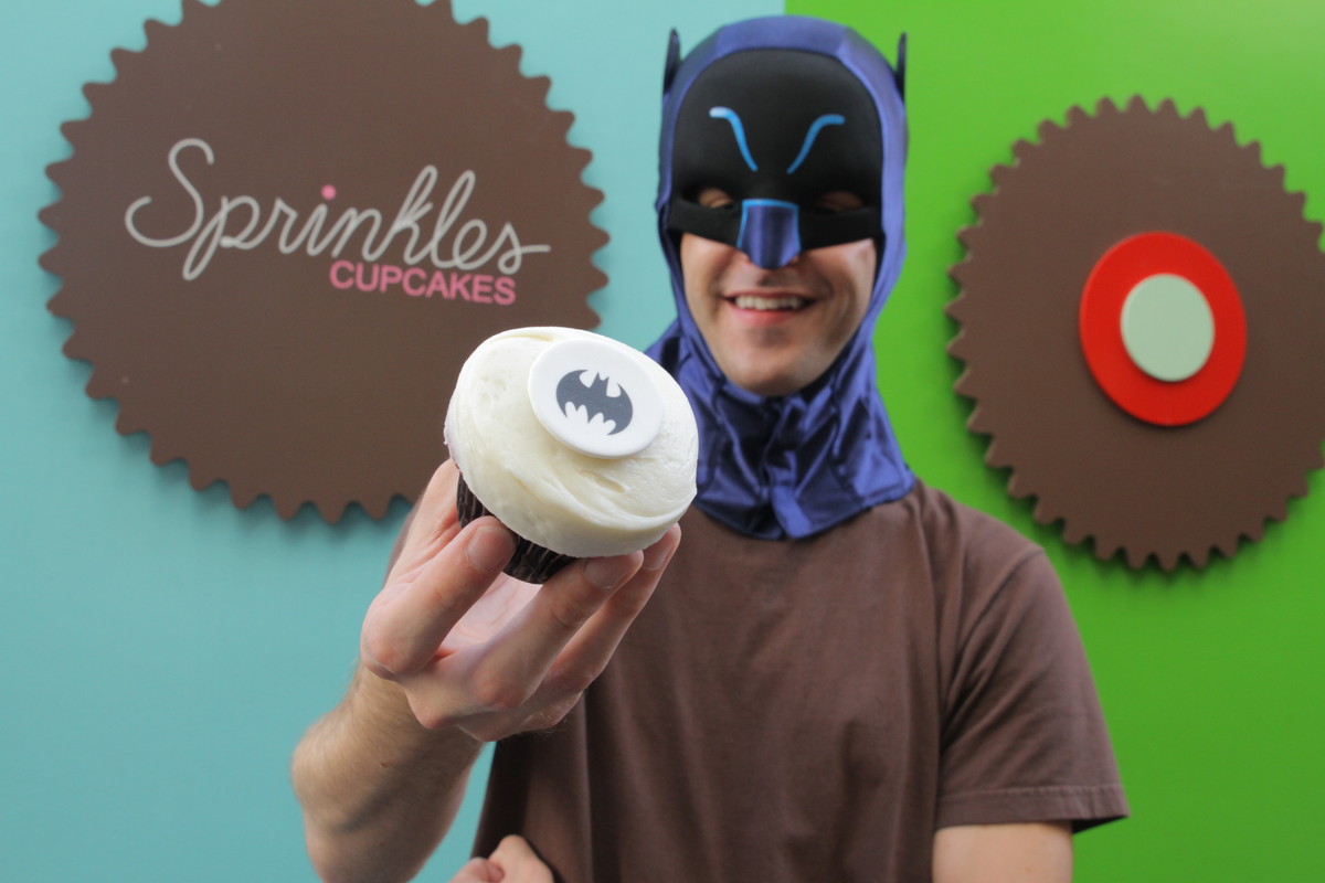 Sprinkles Joins The Batman Day Celebration On September 26, 2015