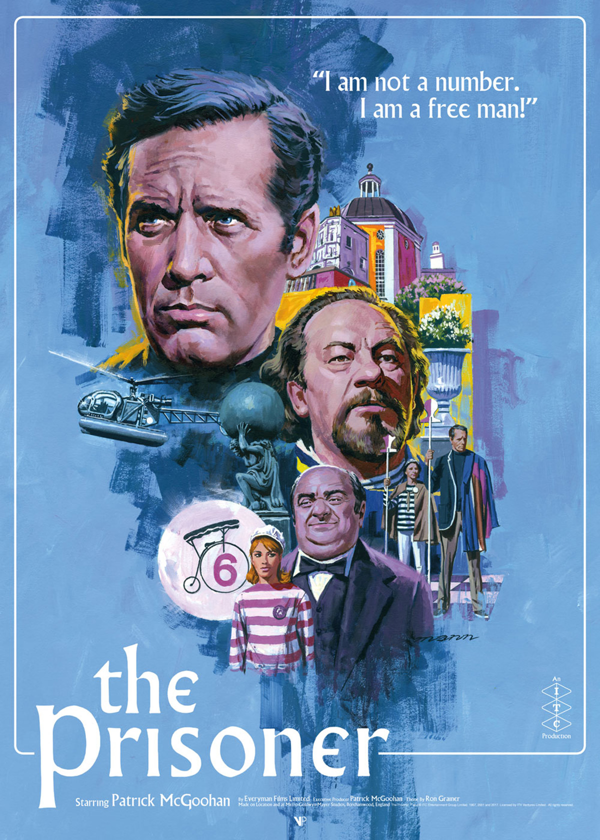 The Prisoner Print From Vice Press Revealed