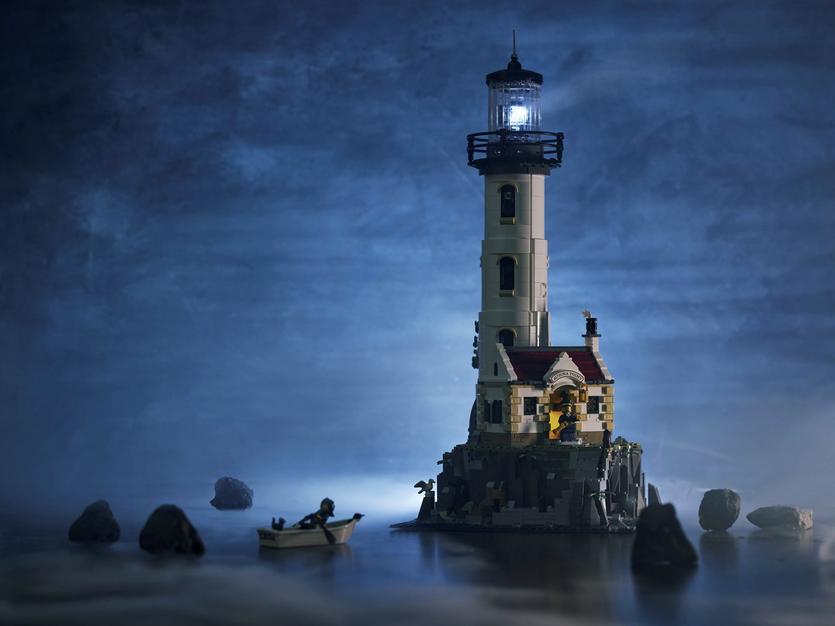 LEGO Ideas Motorized Lighthouse