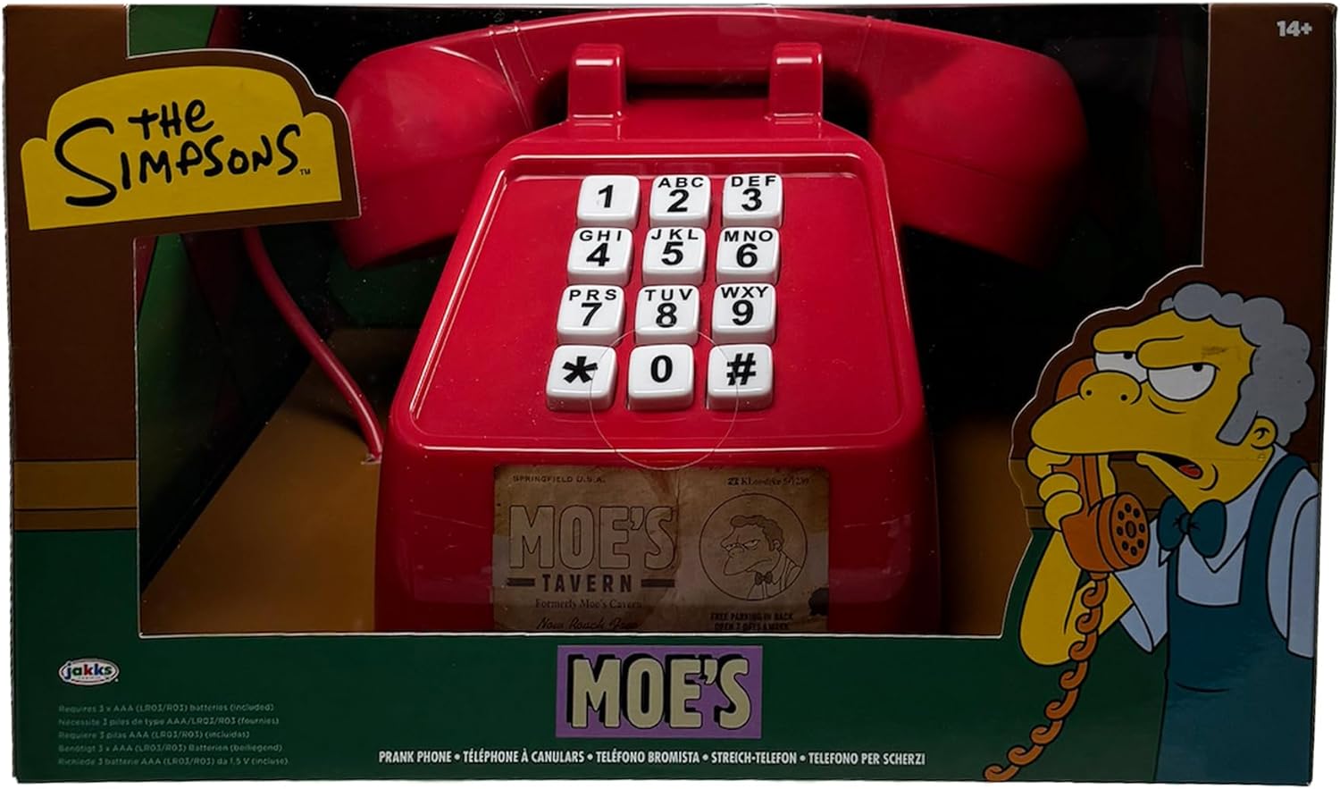 The Simpsons Moe’s Prank Phone