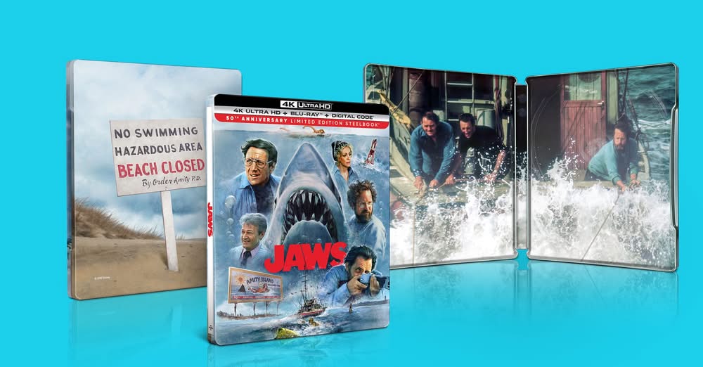 Jaws 50th Anniversary Edition Coming To Disc And Digital June 17